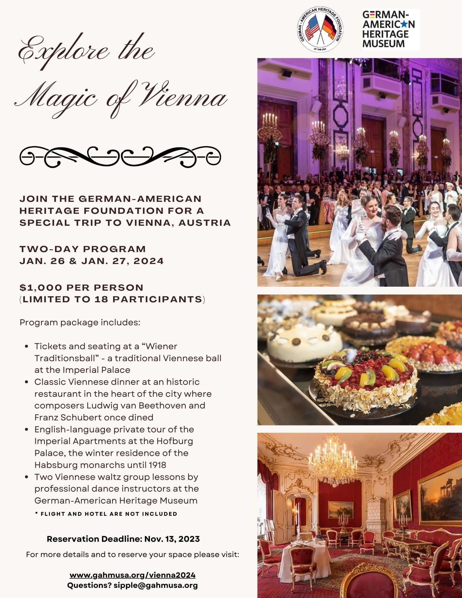 Exclusive Trip to Vienna, Austria and Dancing the Night Away at a ...
